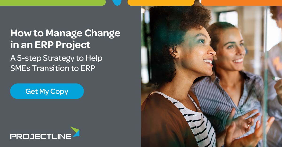 Free Guide: How to Manage Change in an ERP Project | ProjectLine